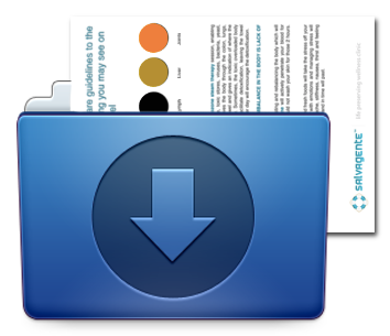 FREE 1 Page Detox Colour Chart - Salvagente